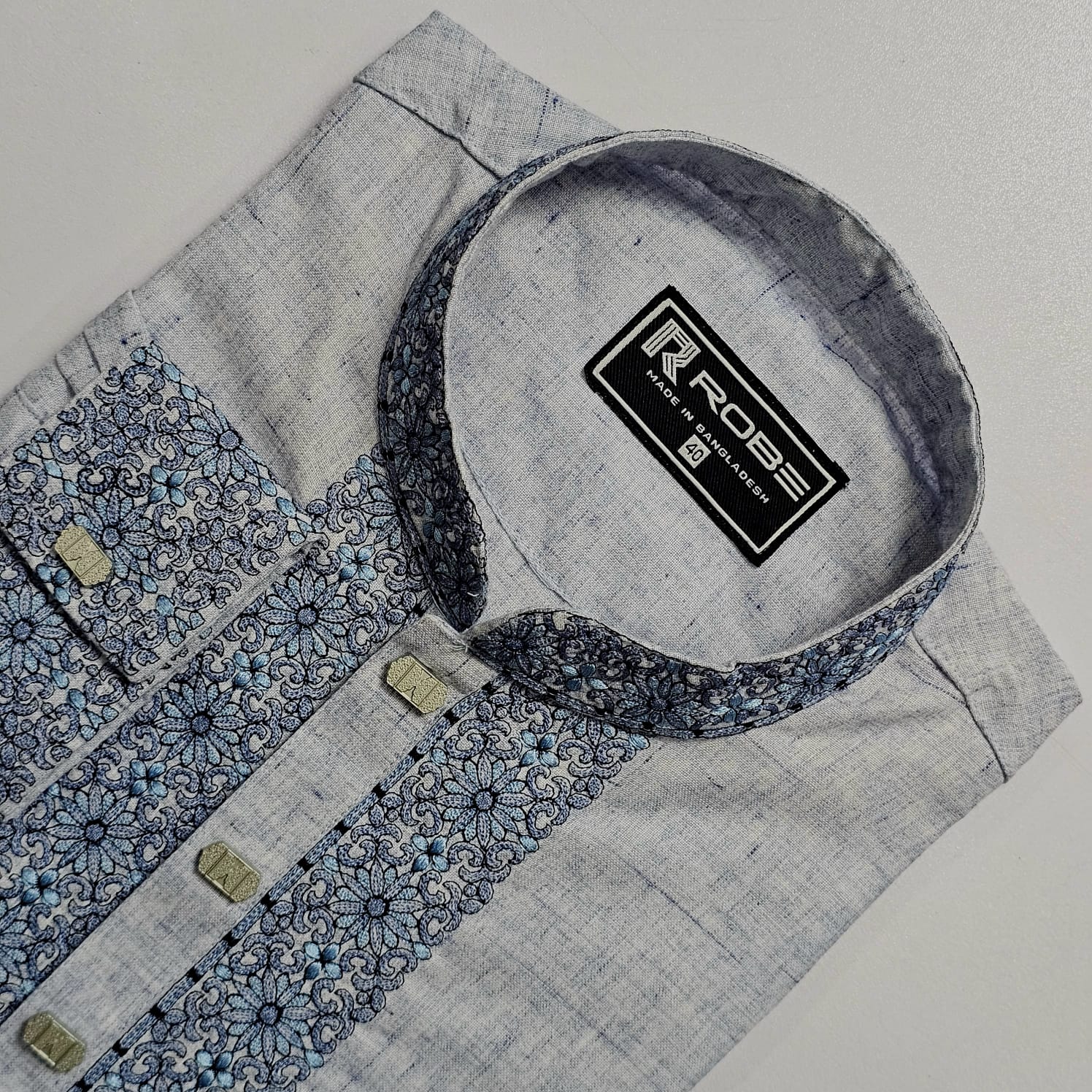 Indian Exclusive Embroidery Panjabi – Olynzaa