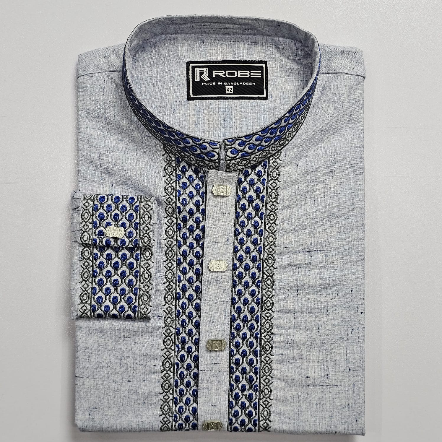 Indian Exclusive Embroidery Panjabi – Olynzaa